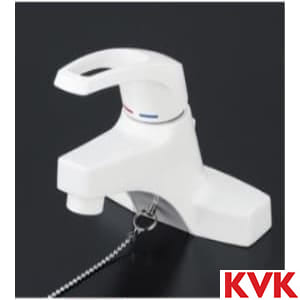KM7014 通販(卸価格)|KVK 洗面用シングルレバー式混合栓ゴム栓付ならプロストア ダイレクト
