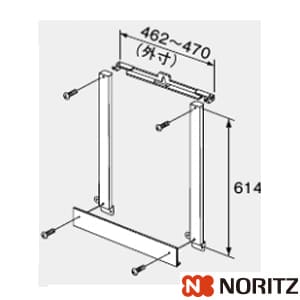 PSカナグセットPK-D470NR 通販(卸価格)|ノーリツ PS金枠セットPK-D470NRならプロストア ダイレクト
