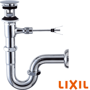 LIXIL ポップアップ式排水金具(呼び径32mm) 通販(卸価格)|洗面器･手洗器用セット金具ならプロストア ダイレクト