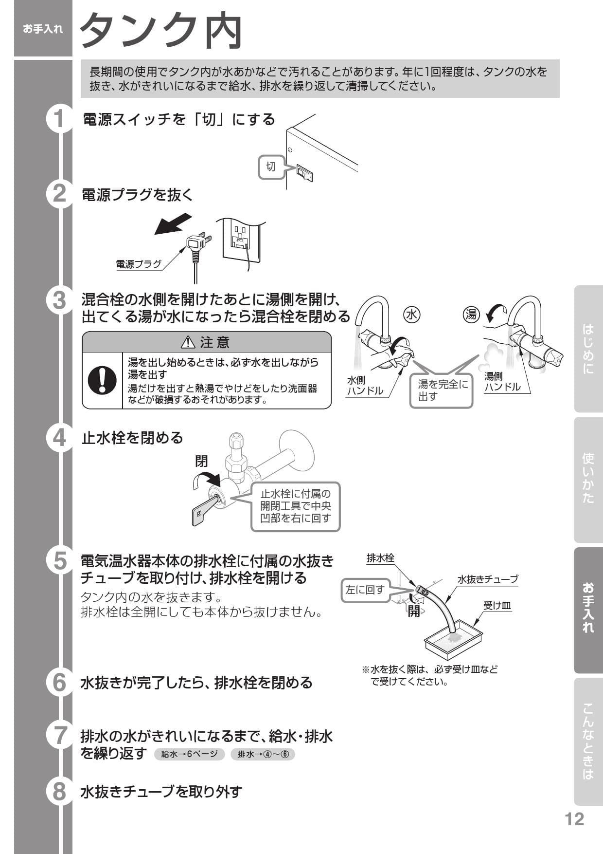 TOTO REM12A取扱説明書 商品図面 施工説明書 | 通販 プロストア ダイレクト