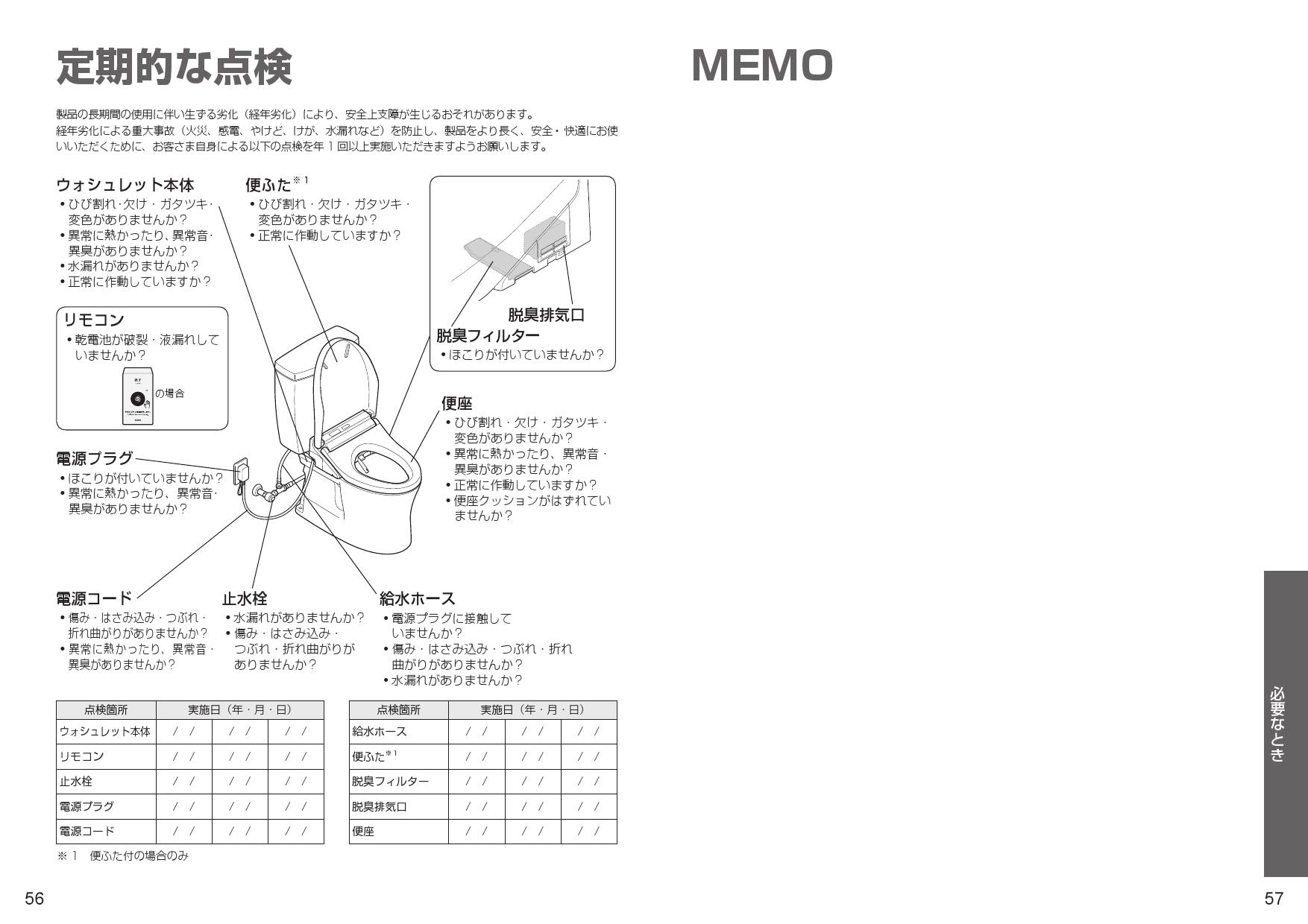 TOTO TCF5554PR取扱説明書 商品図面 施工説明書 | 通販 プロストア ダイレクト