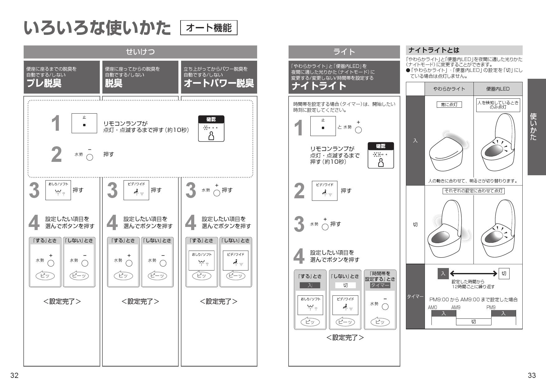 TOTO TCF9820取扱説明書 施工説明書 分解図 | 通販 プロストア ダイレクト