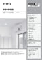 TOTO TYR1024BD取扱説明書 商品図面 施工説明書 | 通販 プロストア ダイレクト